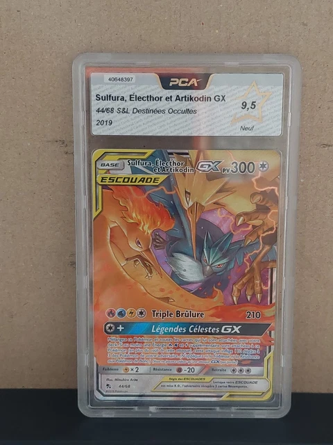 Carte Pokemon Sulfura Electhor Et Artikodin Gx 44 68 Pca 9 5 Neuf Eur