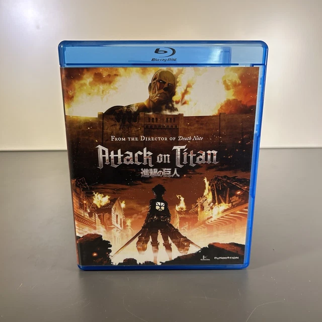 ATTACK ON TITAN Part 1 Blu-Ray & DVD Combo Pack USA Import Region 1 ...
