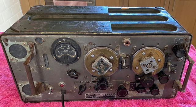WW2 ARMY MILITARY Radio Wireless Sets 19 WS19 Radio Mk3 Canadian £125. ...