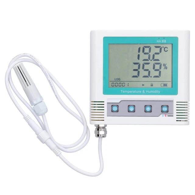 USB TEMPERATURE AND Humidity Recorder Temperature Humidity Sensor Data ...