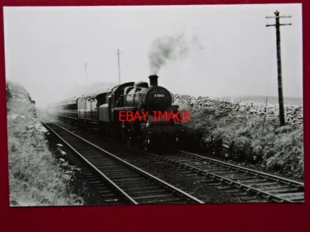 PHOTO BR Standard Loco No 77013 £1.85 - PicClick UK