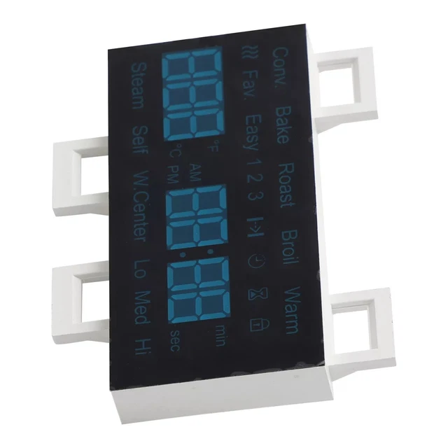 PLASTIC LED DISPLAY Board DE07-00129A For Samsung Electric Range Oven ...
