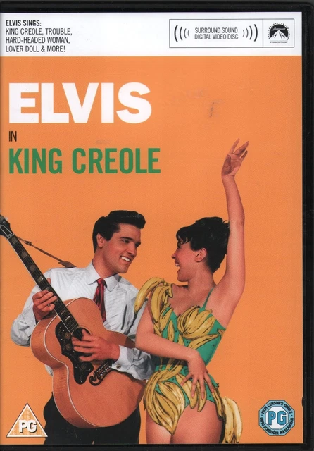 ELVIS PRESLEY KING Creole DVD UK Paramount Pictures 2010 Includes ...