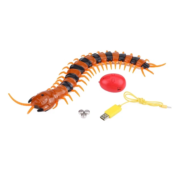 DOANAS-1PC INFRARED REMOTE Control Fake Centipede Scolopendra RC Toy £ ...