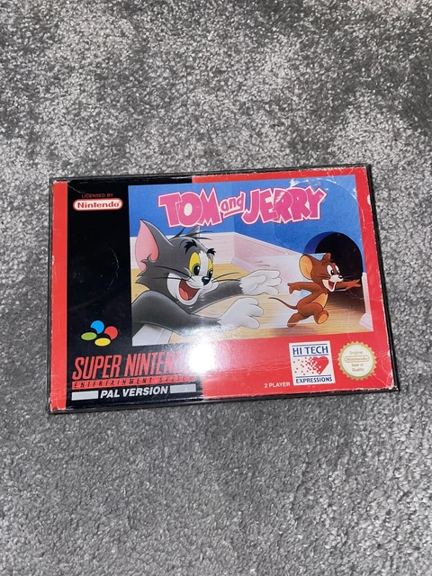 SNES TOM AND Jerry - Complete - Rare Game Boxed Super Nintendo £51.00 ...