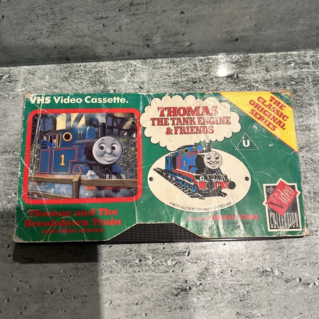 THOMAS THE TANK ENGINE - THOMAS AND THE BREAKDOWN TRAIN - VHS [Carde ...