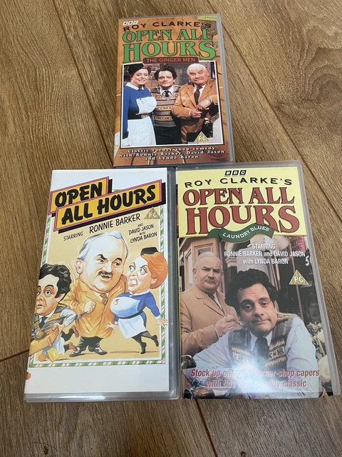 OPEN ALL HOURS - PAL VHS Video Tape Collection (3 Tapes) £5.00 ...