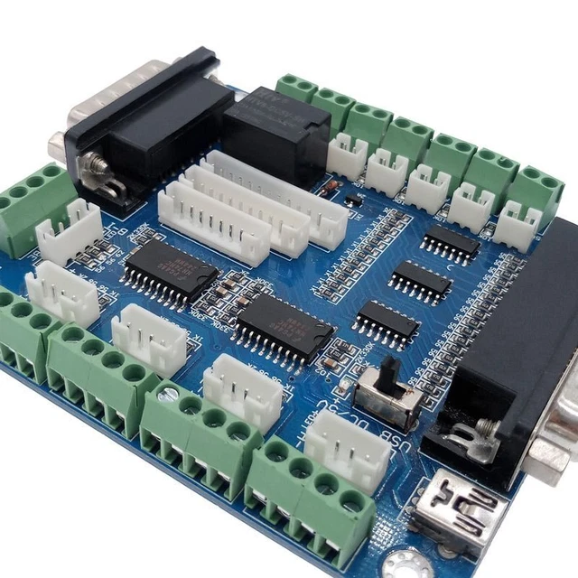 CNC BREAKOUT DRIVE Board MACH3 Interface Adapter Stepper Motor Driver ... CNC BREAKOUT DRIVE Board MACH3 Interface Adapter Stepper Motor Driver ...