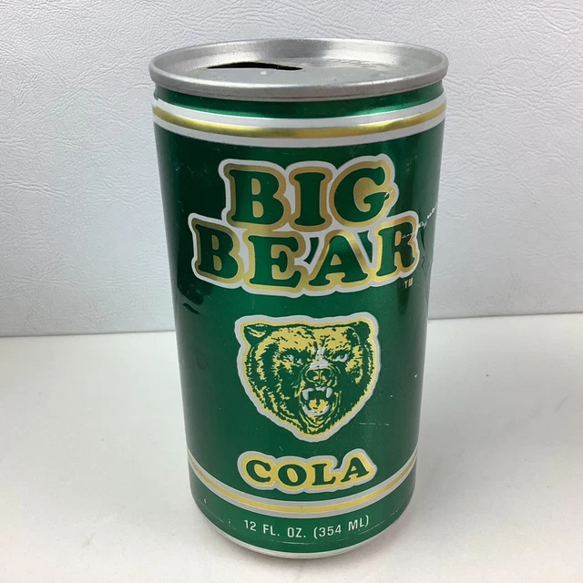 RARE VINTAGE BAYLOR University Big Bear Cola Soda Can £90.14 - PicClick UK