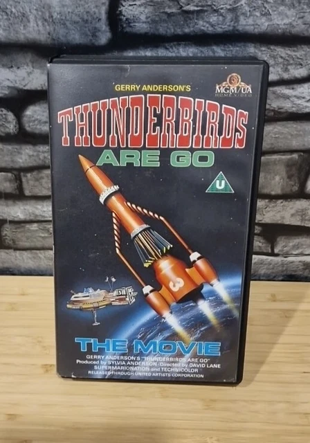 THUNDERBIRDS ARE GO - The Movie - Gerry Anderson - VHS £3.00 - PicClick UK