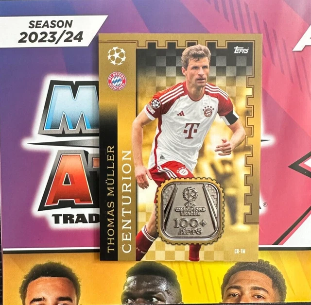 THOMAS MULLER CENTURION Relic Card - Match Attax 2023 / 2024 23/24 £99. ...