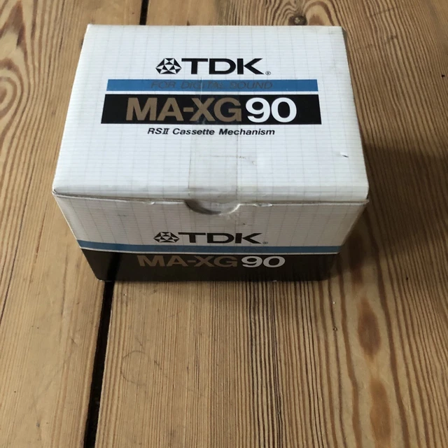 5ER BOX TDK MA-XG 90 RS II Metal Typ IV Blank Cassette Tape Leer Kassette Neu EUR 775,00 ...