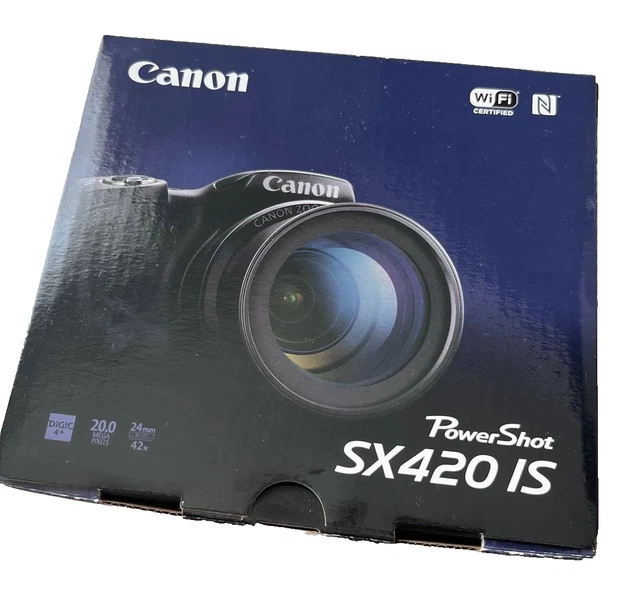 CANON DIGITAL CAMERA PowerShot SX420 IS 42x Optical Zoom New Unopend ...