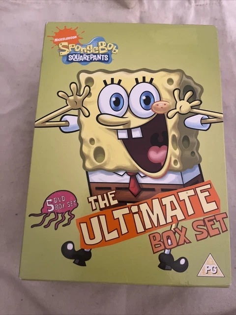 SPONGEBOB SQUAREPANTS ULTIMATE Box Set 5 DVD Box Set Good Condition ...