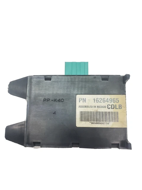 CHEVY SILVERADO K2500 C2500 C3500 Truck Anti-Theft Passlock Vats Module ...