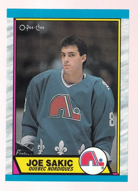 1989-90 O-PEE-CHEE TEMBEC Test 113 Joe Sakic Rookie RC Rare $115.50 ...