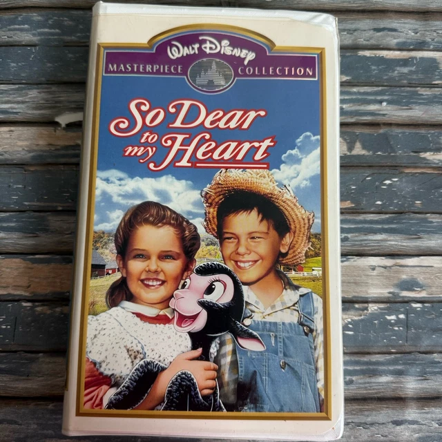 WALT DISNEY SO DEAR TO MY HEART VHS Masterpiece Collection clamshell £ ...