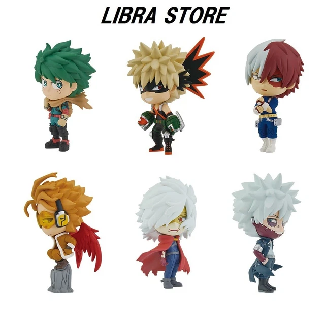 RARE MON HÉROS Academia Kuji Chibi Kyun Personnage Figurine 6PCS Kit ...