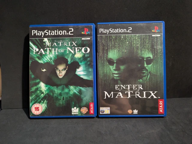 ENTER THE MATRIX & The Matrix: Path Of Neo Bundle (Sony PS2) Tested ...