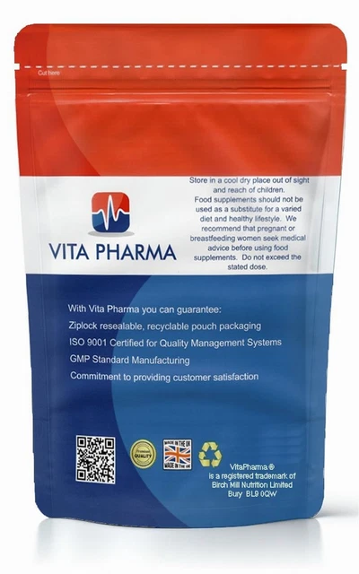 VITA PHARMA ALPHA 99% GPC 600mg Capsules | Supports Memory, Focus ...