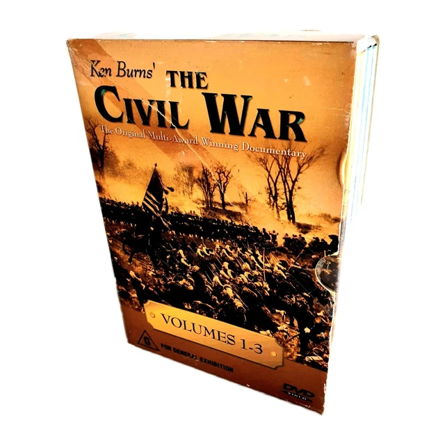 KEN BURNS' THE Civil War | Complete Volumes 1-3 DVD Documentary Series ...