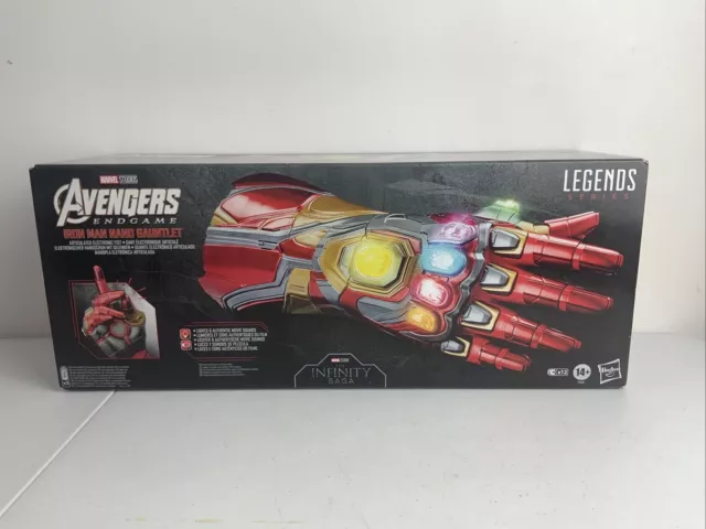 HASBRO MARVEL LEGENDS Series Iron Man Nano Gauntlet Articulated ...