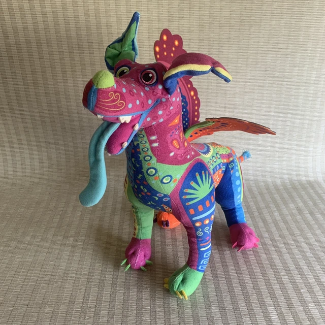 DISNEY STORE PIXAR Coco Dante Alebrije Plush 17" Spirit Dog Stuffed ...