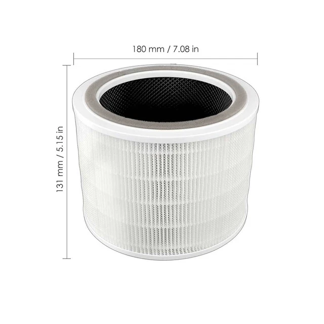 AIR PURIFIER FILTER for LEVOIT Core 200S – 3-Stage HEPA & Activated ...