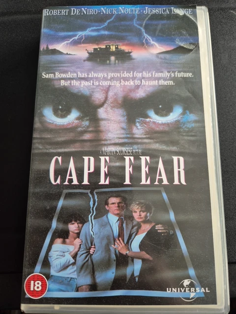 CAPE FEAR VHS Video Tape £2.50 - PicClick UK