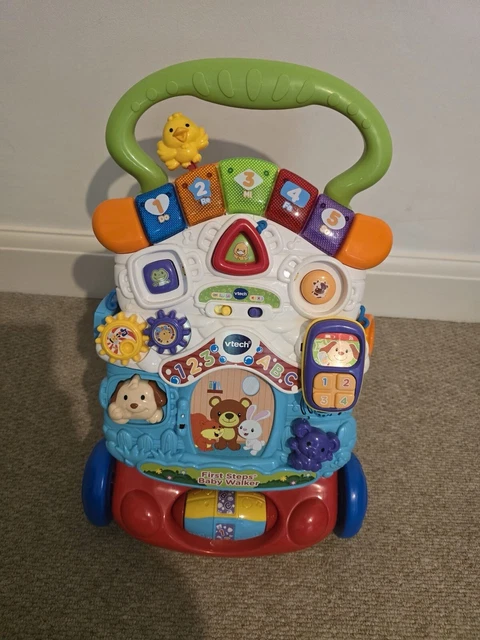 VTECH 505603 FIRST Step Baby Walker £10.00 - PicClick UK