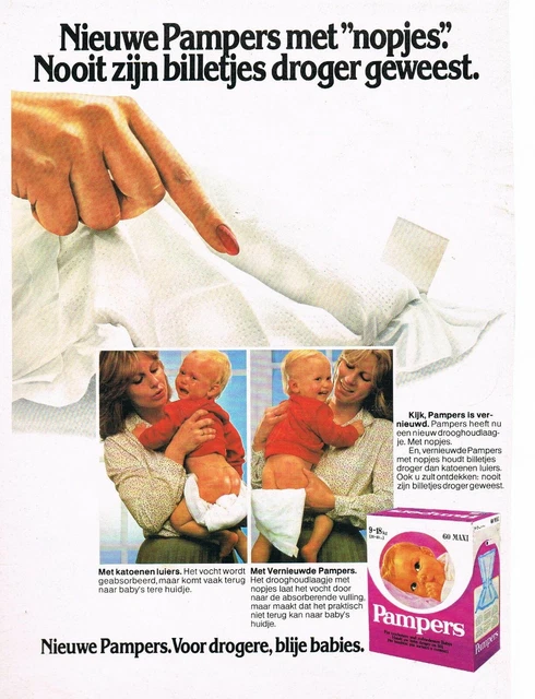 Vintage Pampers Diapers FOR SALE! - PicClick UK