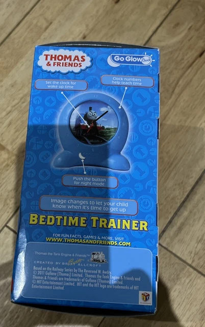 THOMAS THE TANK Engine Go Glow Bedtime Trainer Clock 2011 Gullane Night ...