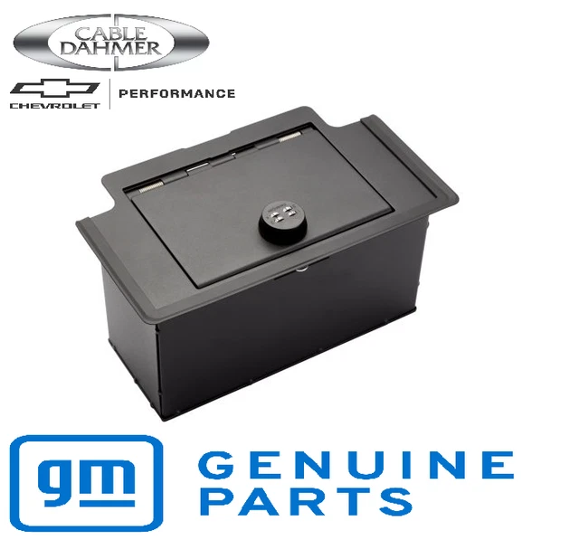 2022 - 2023 Silverado Sierra Console Mounted Safe 84867168 OEM GM New ...