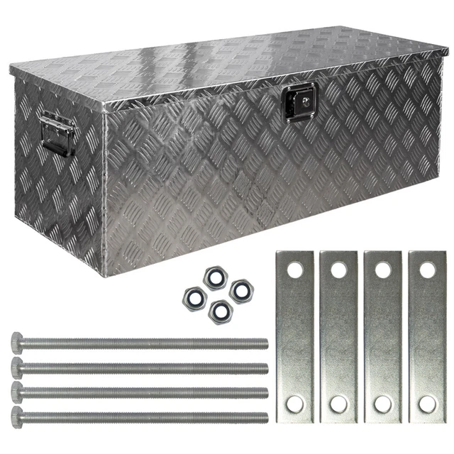 TRUCK BOX DRAWBAR box drawbar box D160 incl. mounting kit aluminum ...