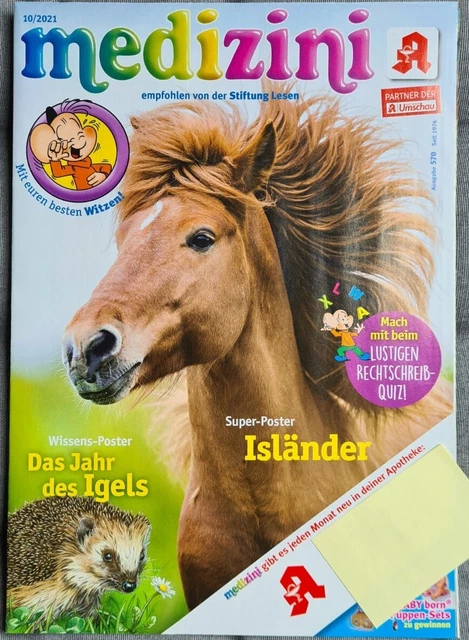 MEDIZINI POSTER 10/2021 ISLÄNDER-PFERDE und Wissensposter: DAS JAHR DES ...