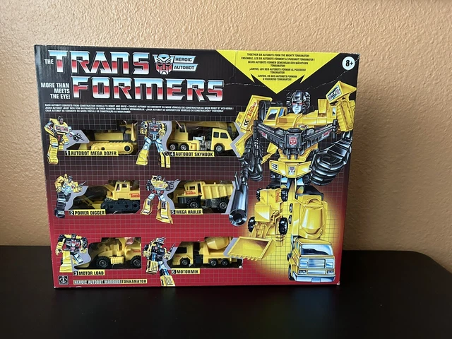 TRANSFORMERS COLLABORATIVE TONKA DEVASTATOR TONKANATOR Target Exclusive ...
