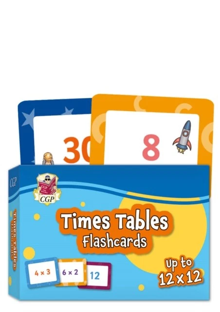 TIMES TABLES FLASHCARDS: perfect for learning the 1 to 12 times tables ...