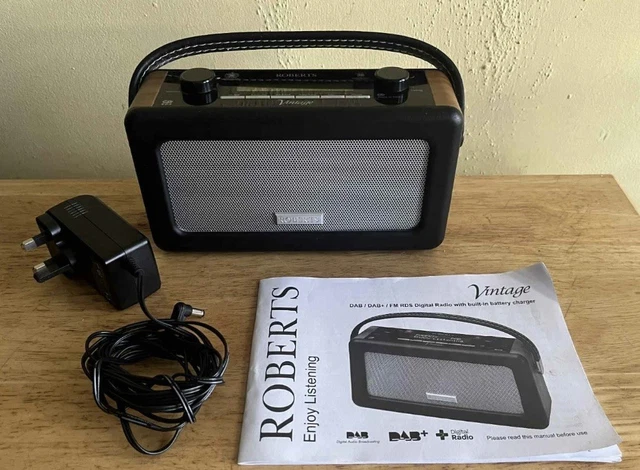 ROBERTS VINTAGE DAB/FM RDS Portable Radio £33.98 - PicClick UK