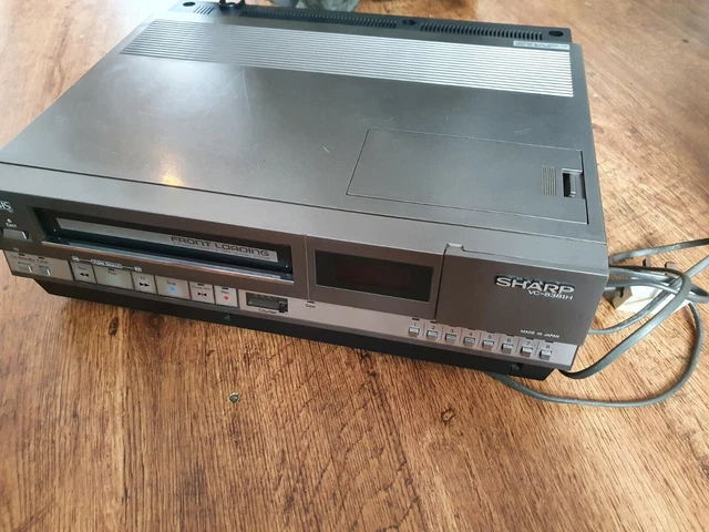 VINTAGE 1980S SHARP VC-8381H VHS VIDEO RECORDER £99.99 - PicClick UK