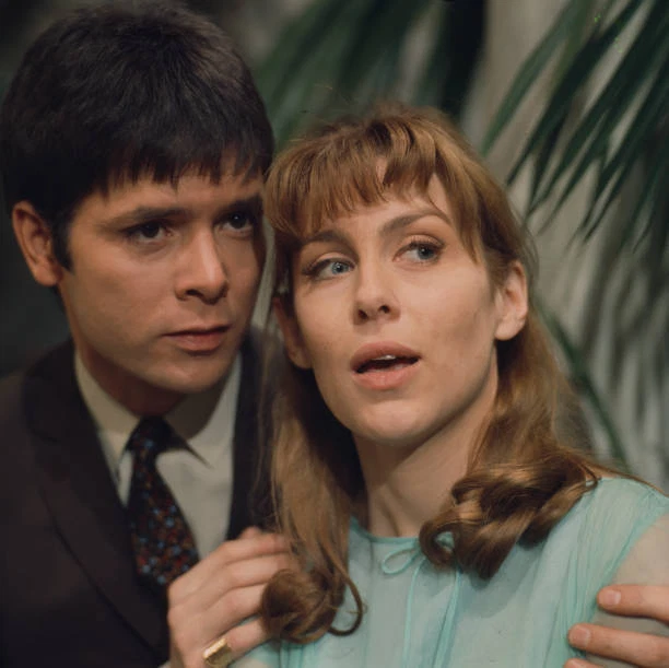 SINGER AND ACTOR Cliff Richard With Actress Marian Diamond On 1960s Old ...