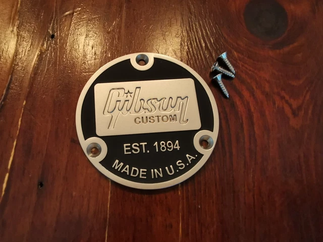 Authentic Gibson Custom Shop Les Paul Toggle Switch Cover Plate 6999 1305