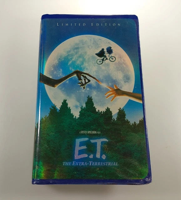 E.T. THE EXTRA Terrestrial VHS 2002 20th Anniversary Limited Edition ...