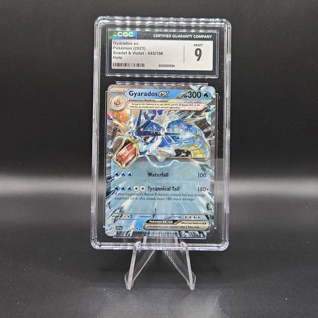 CGC GRADE 9 Pokémon Gyrados EX Double Star Rare Holo Card 45/198 S/V ...