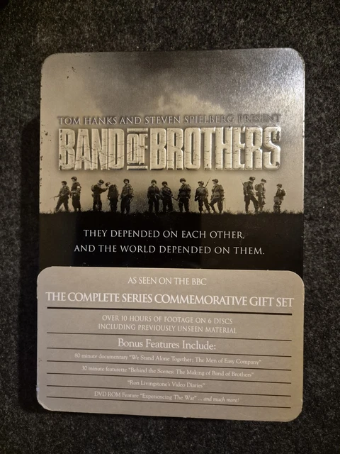 BAND OF BROTHERS: Complete Series DVD Steelbook 6 Disc Set Brand New ...