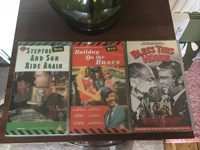 TV SITCOM SPIN OFFS FILMS VHS VIDEOS BLESS THIS HOUSE etc £9.99 ...