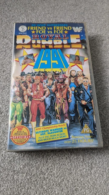 WWF - ROYAL Rumble 1990 (VHS, 1992) £2.00 - PicClick UK