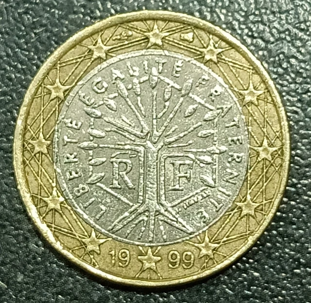 PIÈCE 1 EURO France 1999 Arbre de Vie Rare EUR 280,00 - PicClick FR