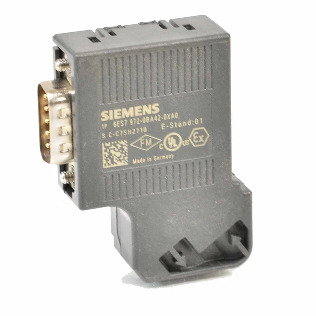 SIEMENS SIMATIC PROFIBUS 677972-0BA42-0XA0 6ES7 972-0BA42-0XA0 -usato ...