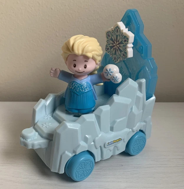 FISHER-PRICE LITTLE PEOPLE Disney Princess Parade Float Frozen Elsa $17 ...