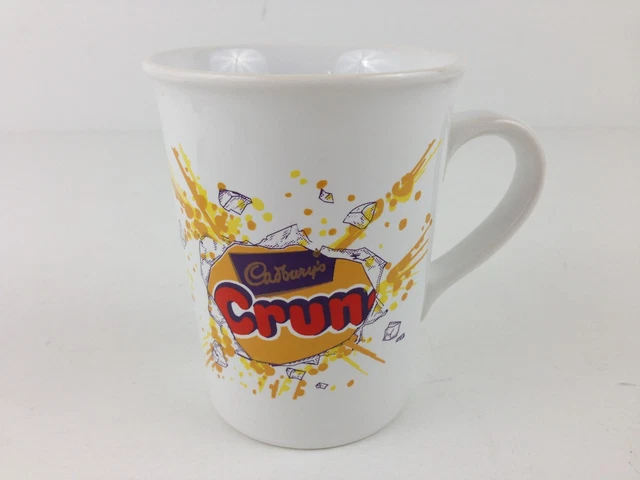 VINTAGE CADBURY CADBURY’S Crunchie Bar Chocolate Advertising Mug Made ...